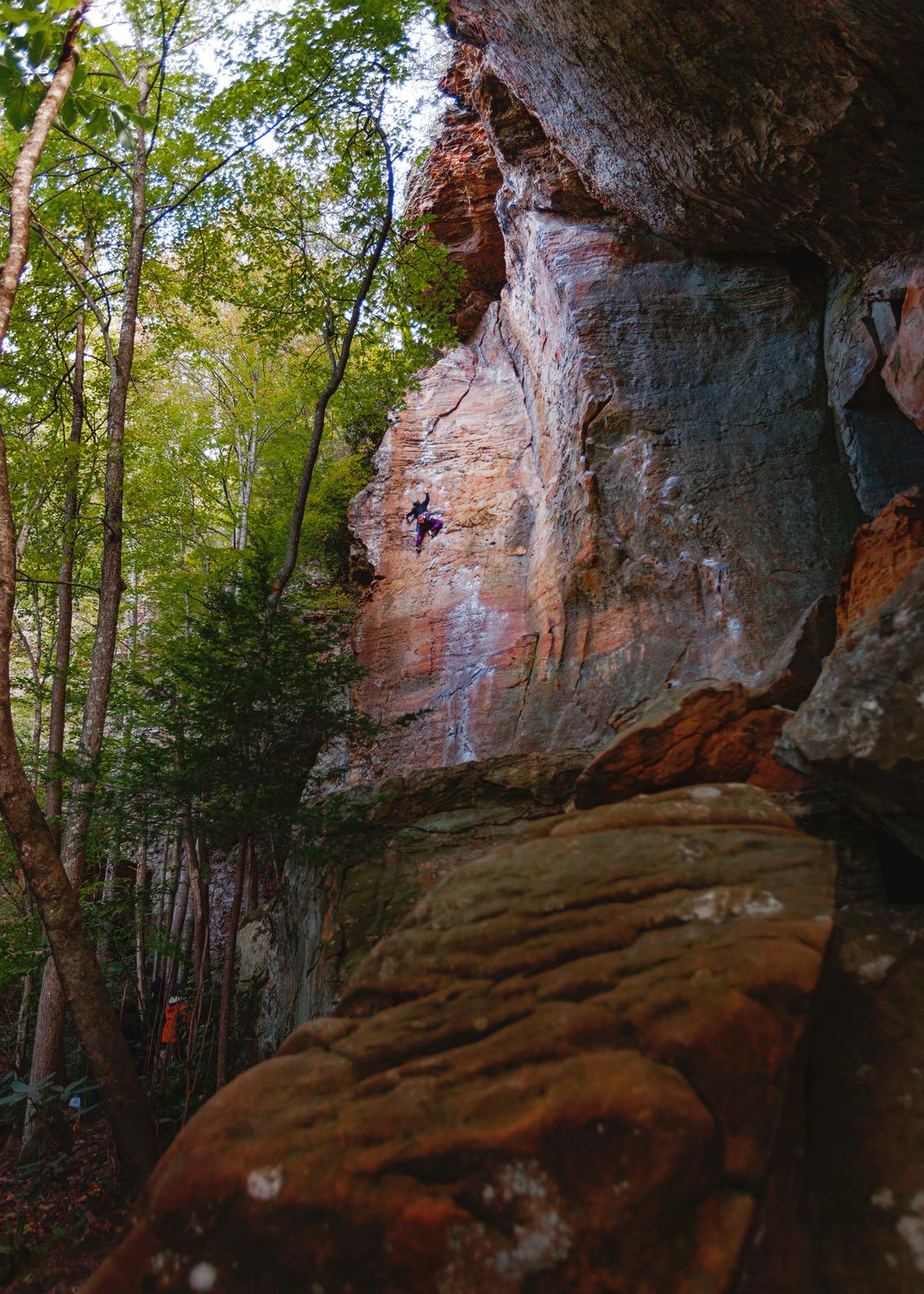 Red River Gorge climbing area